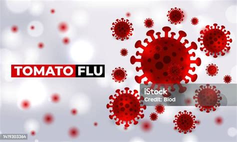 Bandiera Medica Dellepidemia Di Cellule Del Virus Dellinfluenza Del