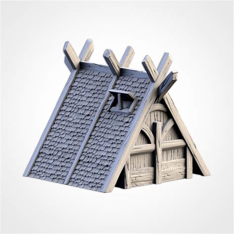 Viking Houses Norse Village Buildings Terrain For Wargaming