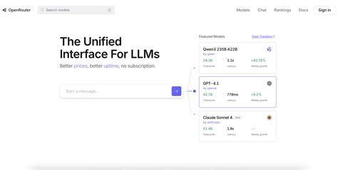 openrouter ai unified access to 300 ai models