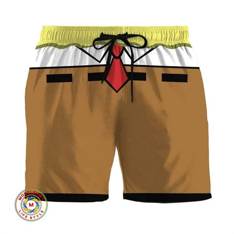 3d Spongebob Squarepants Custom Beach Short Swim Trunk Model Shirt Store