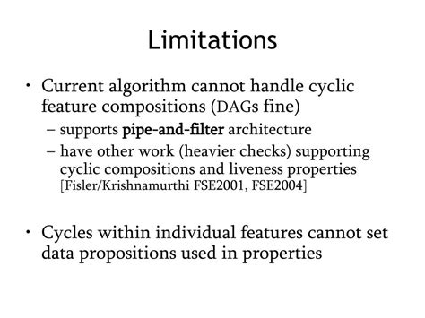 Ppt Temporal Logic Constraints In Feature Oriented Verification