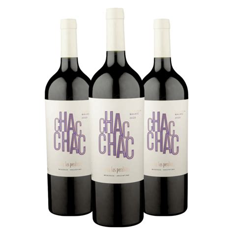 Vinho Las Perdices Chac Chac Reserva Malbec 3 Unidades Domo Express