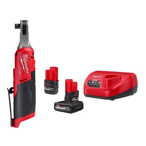 Reviews For Milwaukee M12 Fuel 12 Volt Lithium Ion 3 8 In Cordless