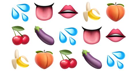 Porn Symbol Emojis Copy Combos
