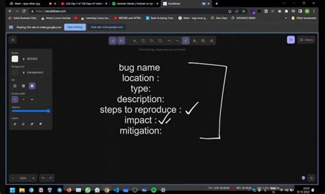 100daysofhacking Ethicalhacking Cybersecurity Bettercallmanav Linkedinlearning
