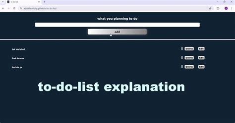 Abdallah Sobhy On Linkedin Codealpha Linkedin Todolist