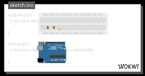 Lampu Lalulintas Wokwi Esp32 Stm32 Arduino Simulator