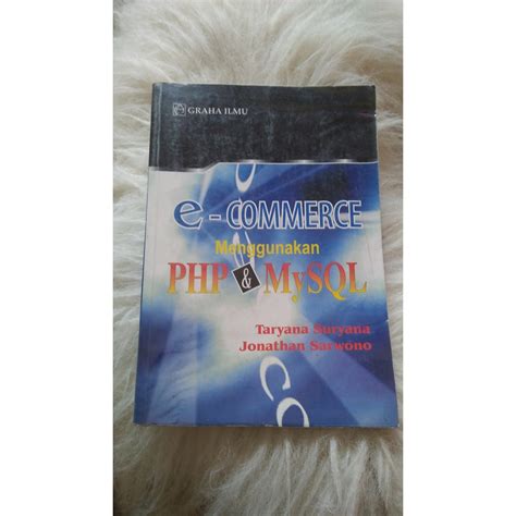 jual buku e commerce menggunakan php dan mysql shopee indonesia