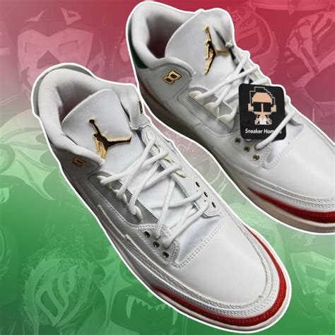 Air Jordan 3 Mexico El Vuelo Io1752 100 Sneakerfiles