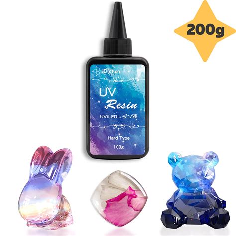 Uv Led Resin How To Use Led Curing Resin “star Drop” Padico