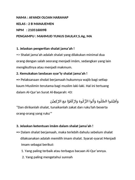 Ibadah Afandi Harahap Pdf