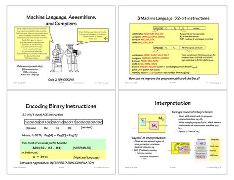 Machine Language Computation Structures Lecture Slides Docsity