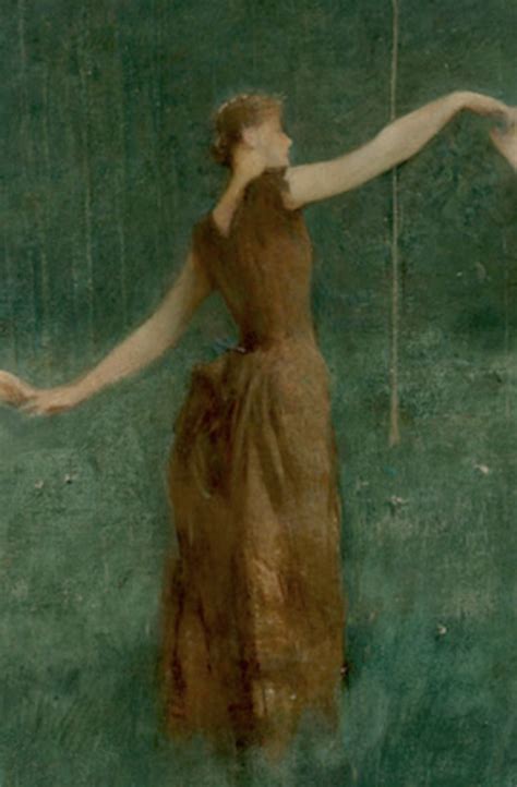 Thomas Wilmer Dewing Summer At Sunnyside Where Truth And Beauty Meet