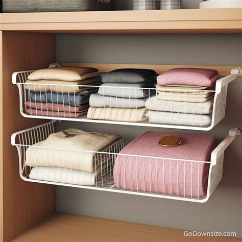 15 Clever Small Wardrobe Organization Ideas Godownsize