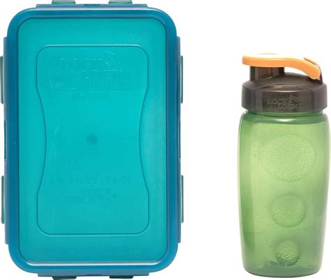 Locknlock 14ltr Container And 350ml Drinks Bottle Polypropylene