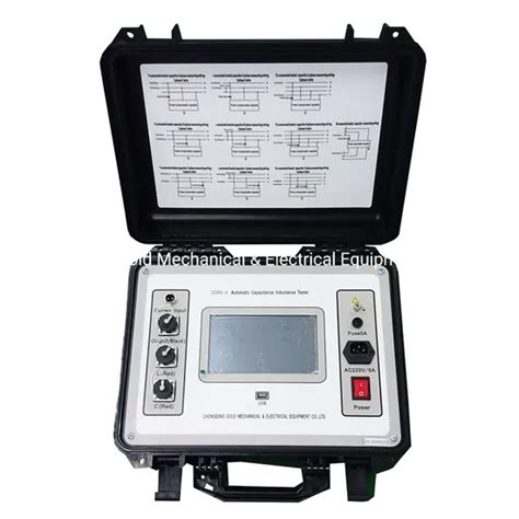 Automatic Capacitance Bridge Capacitance Inductance Tester Three Phase Of Substation Capacitor