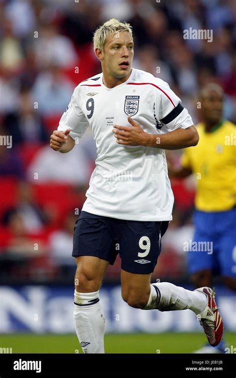 Alan Smith England And Manchester United Fc Wembley Stadium London