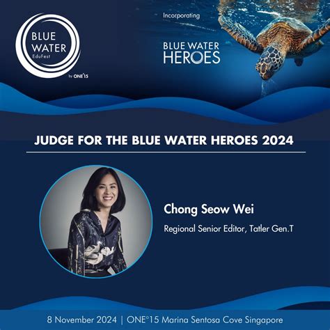 Excited To Be One Of The Judges Again For One15 Marinas Annual Award Blue Water Heroes Which