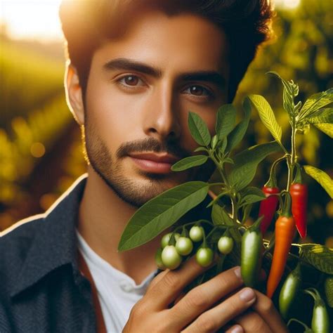 Premium Photo Scientist Hand Holding Seedling And Microscope Science