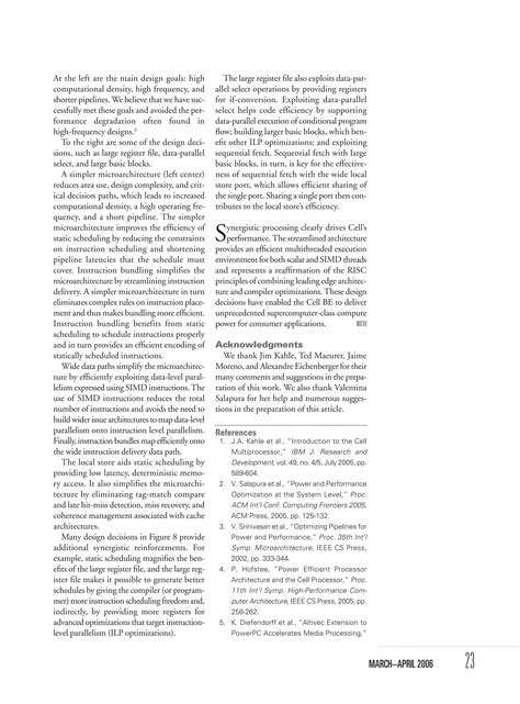 Synergistic Processing In Cells Multicore Architecture Pdf