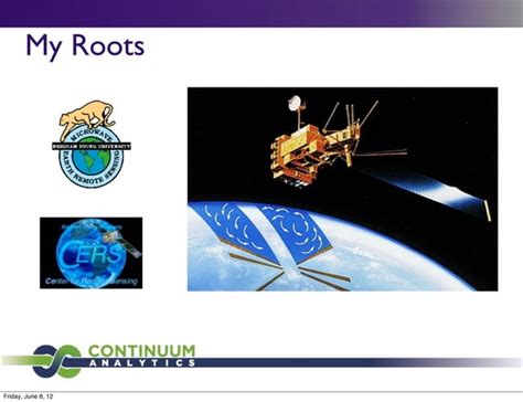large scale array oriented computing with python ppt