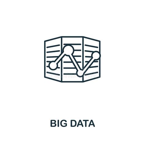 Big Data Intelligence Icons Stock Illustrations 1133 Big Data