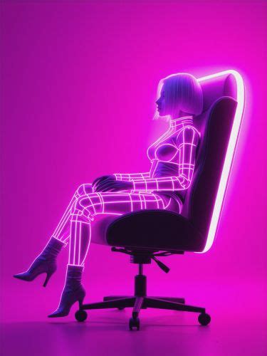 A Blonde Woman Barefoot Is Sitting In A Gaming Chair Equipped With A Five Point Harness She