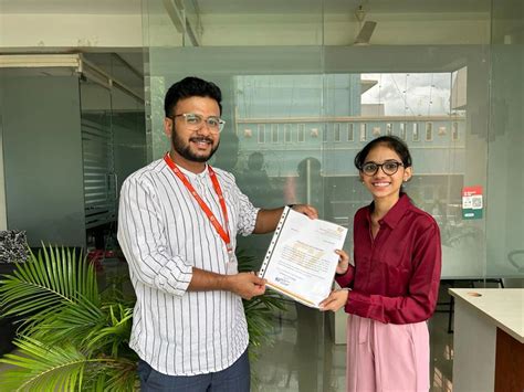 Sangadala Swetha On Linkedin Hello Connections I Am Happy To Share That I Received Internship