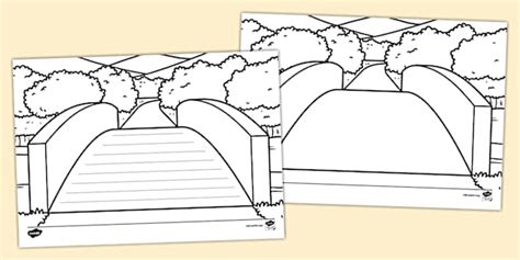 Bridge Writing Template Teacher Made Twinkl