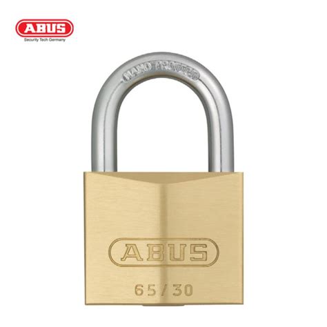 Padlock Brass Abus 30mm Do It Yourself Hardware