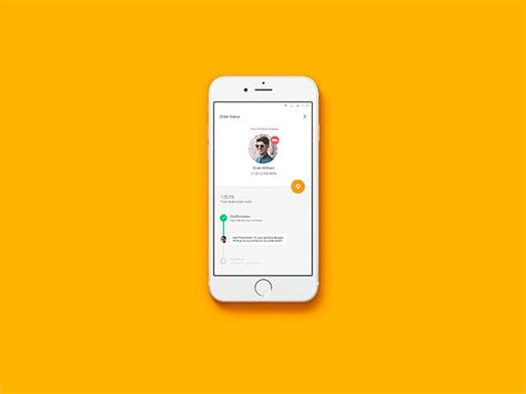 Order Status Status User Interface
