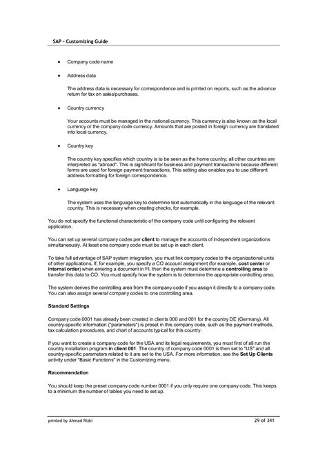 Sap Configuration Guide Pdf