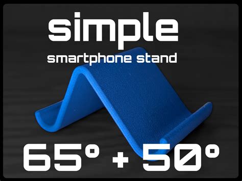 Simlpe Smartphone Stand By Engineerlab Makerworld