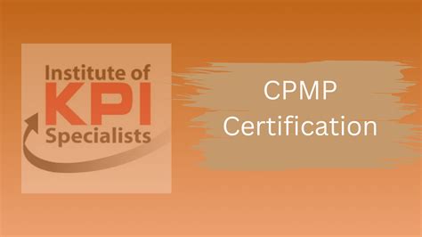 Cpmp Certification Nytcc