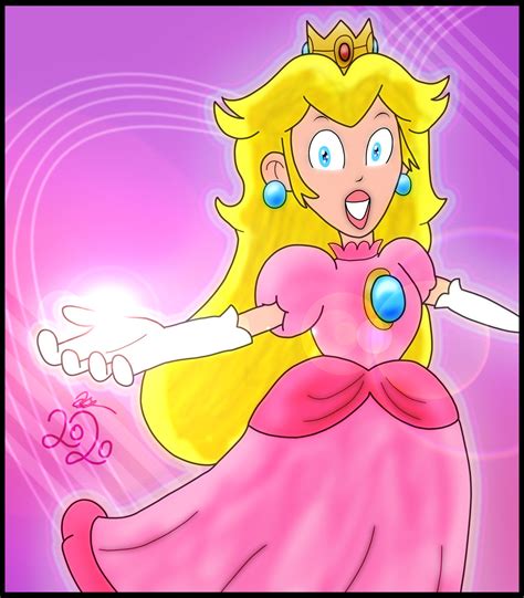 Beautiful Princess Peach By Mr Lechkar On Deviantart