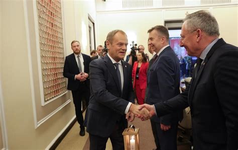 Tusk I Sienkiewicz W Sejmie Unikali Dziennikarzy