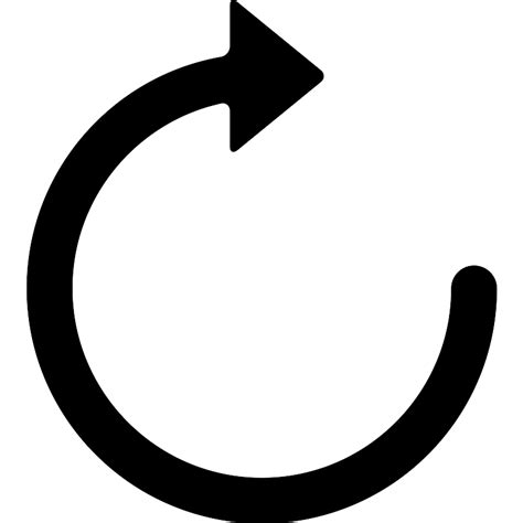Circular Arrow Vector SVG Icon SVG Repo