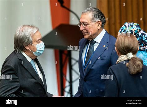 New York Ny September 23 2022 Secretary General Antonio Guterres