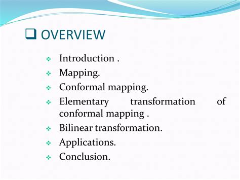 Conformal Mappingpptx Geography Science