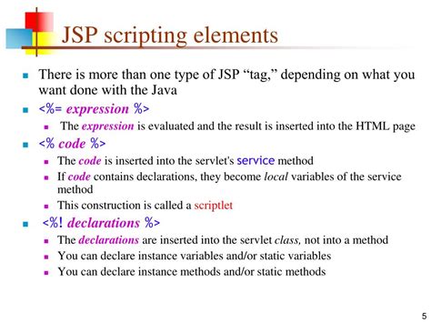 Ppt Jsp Powerpoint Presentation Free Download Id693435