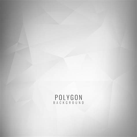다각형 배경 회색 무료 벡터