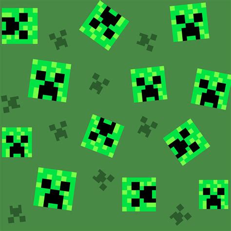 Minecraft Seamless Patterns Bundle Minecraft Digital Paper Gaming