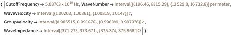 Circularwaveguideproperties Wolfram Function Repository