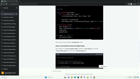 How To Call A Wxframe From A Different File In Wxpython Youtube
