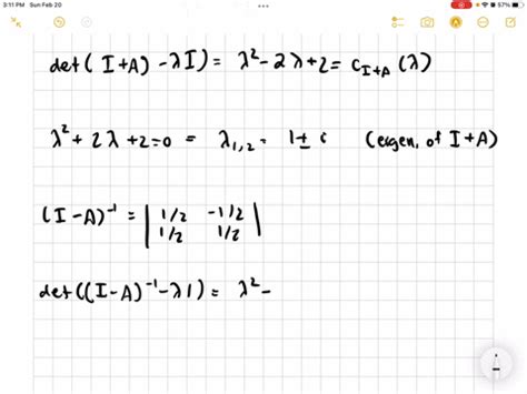 SOLVED The Gerschgorin Circle Theorem states that if 𝐀 ai j is an Numerade