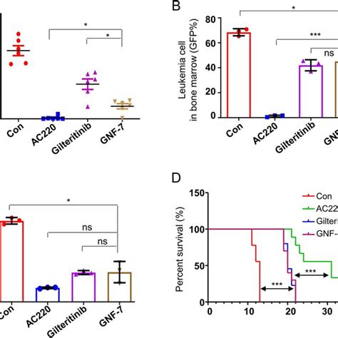 Gnf 7 Showed Significant Therapy Effect On The Mice Model Engrafted Download Scientific Diagram