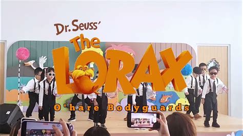 The Lorax Ohare Bodyguard Dance Performance Youtube