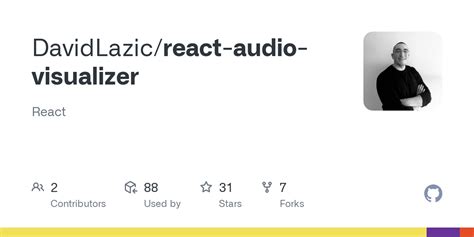 Github Davidlazicreact Audio Visualizer React
