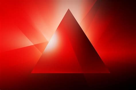 Premium Photo Abstract Red Triangle Background