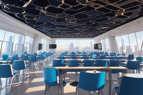 Premium Ai Image Blockchain Diplomas Reinventing Academic Credentials In Futuristic Classrooms